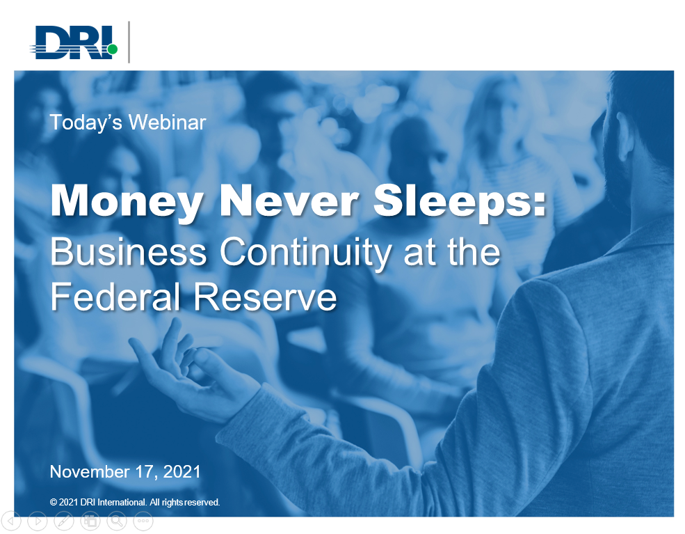 Webinars | DRI International