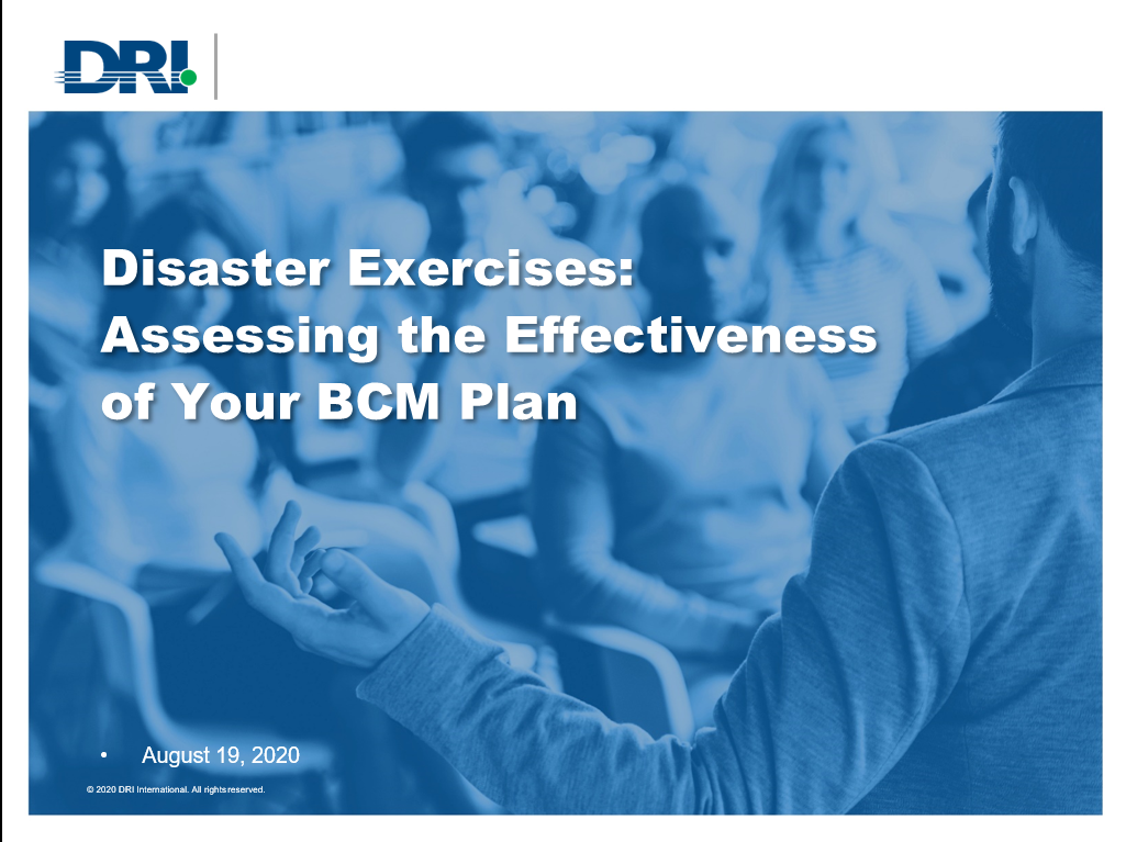 Webinars | DRI International