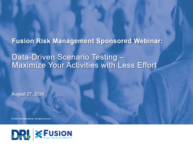 Webinars | DRI International