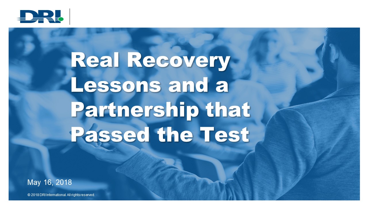 Webinars | DRI International